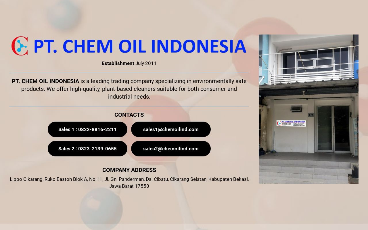 PT. CHEM OIL INDONESIA